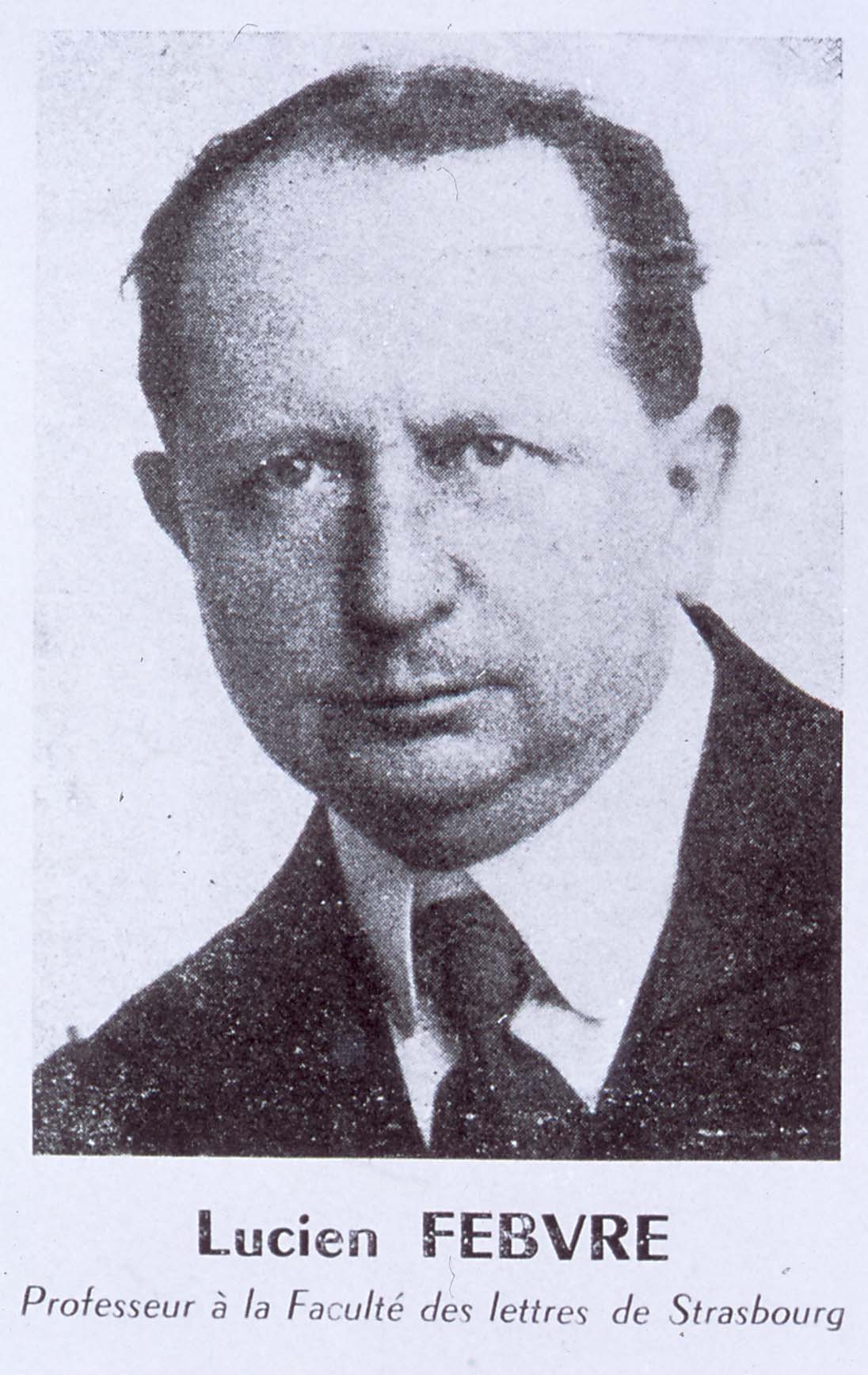 L'Histoire selon Lucien Febvre - Journal en direct